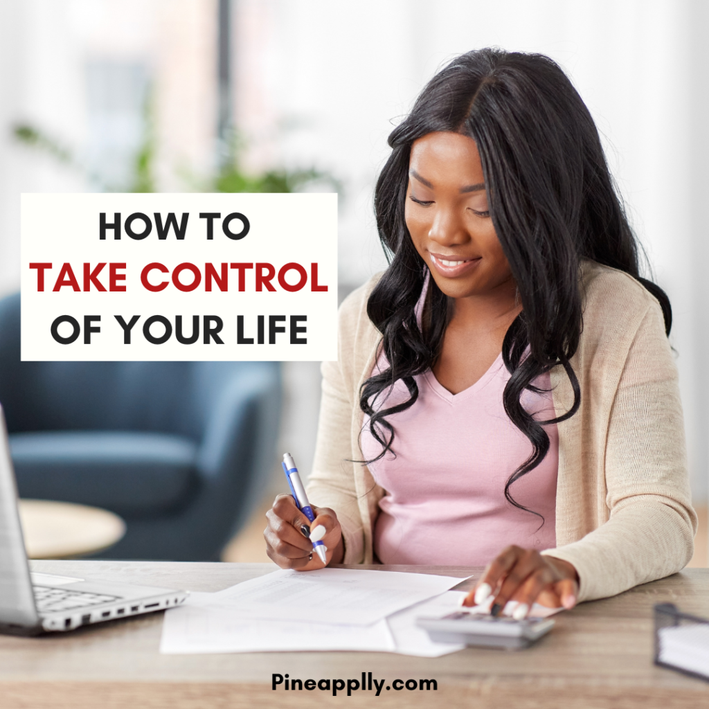 Four Ways to take Control of Your Life - Pineapplly